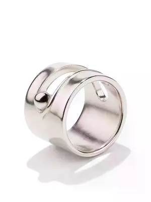 GOOSSENS Large Boucle Ring - Silver