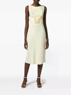 Elisabetta Franchi Corset-detailing Dress