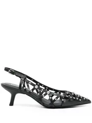 Ash 50mm Bizarre Pumps - Black
