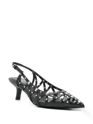Ash 50mm Bizarre Pumps - Black
