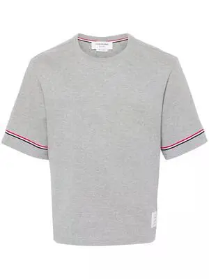 Thom Browne Rwb-stripe Cotton T-shirt
