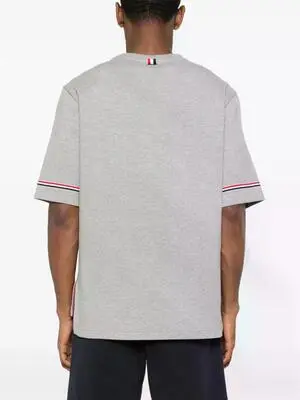 Thom Browne Rwb-stripe Cotton T-shirt
