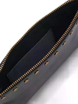 Isabel Marant Étoile Oskan Flat Pouch With Studs - Black