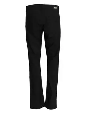 Karl Lagerfeld Logo-patch Jeans - Black