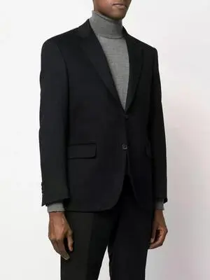 Canali Single-breasted Cashmere Blazer - Blue