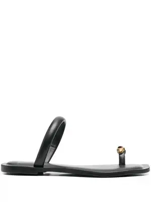 TWINSET Rhinestone-embellished Sandals - Black