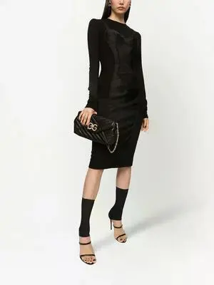 Dolce & Gabbana Trompe L'oeil Sheath Dress