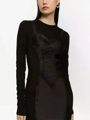 Dolce & Gabbana Trompe L'oeil Sheath Dress