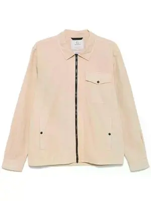 Woolrich Gabardine-weave Overshirt - Neutrals