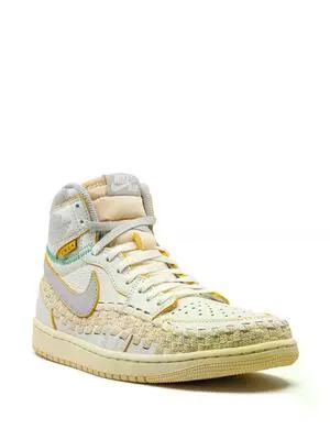 JORDAN Air 1 High Og Woven Sneakers - Neutrals