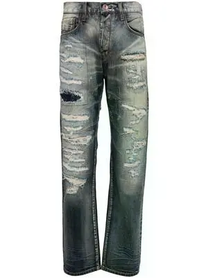 PRIVATE STOCK LABS The Malcolm Straight-leg Jeans