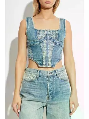Amiri Ma Quad Corset Top