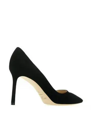 JIMMY CHOO Romy 85 Heeled Pumps - Black