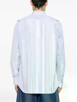 Comme Des Garçons Patchwork Striped Shirt