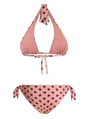 Dolce & Gabbana Dna Polka-dot Print Bikini