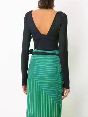 AMIR SLAMA Long Sleeved Bodysuit