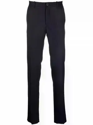Incotex Slim-cut Cropped Trousers - Blue