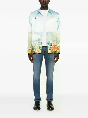 Jacob Cohen Nick Slim-fit Low-rise Jeans - Blue