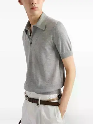 Prada Cashmere Polo Shirt