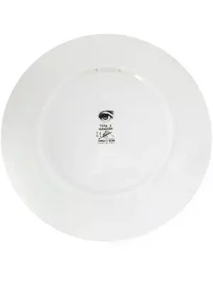 FORNASETTI Plate - Black