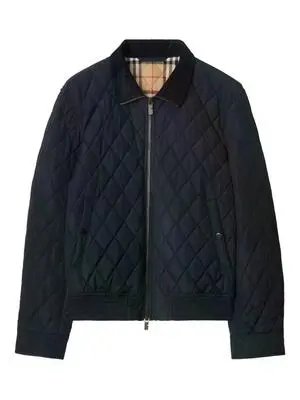 Burberry Quilted Bomber Jacket