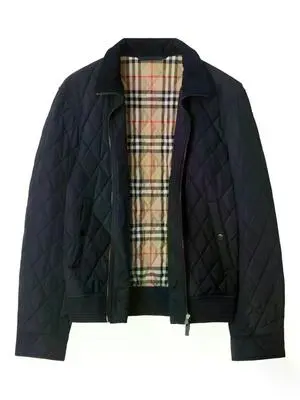 Burberry Quilted Bomber Jacket