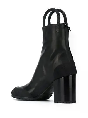 Random Identities Top Handle Ankle Boots