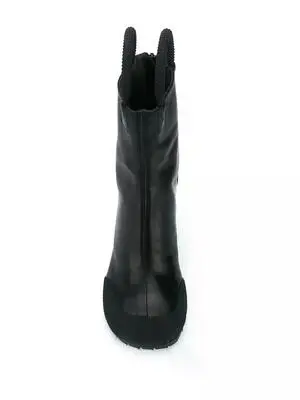 Random Identities Top Handle Ankle Boots