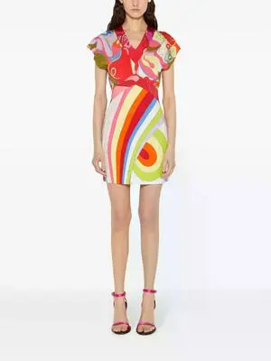 Emilio Pucci Iride-print Dress