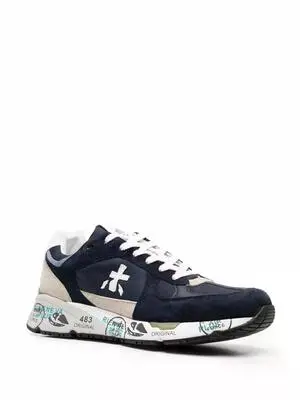 Premiata Mase Panelled Sneakers - Blue