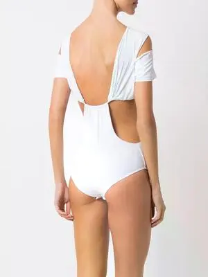 AMIR SLAMA Paneled Swimsuit