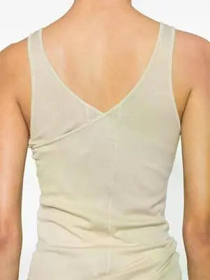 Rick Owens Double Ziggy Banana Jersey Tank Top