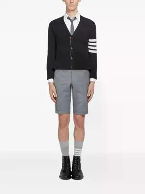 Thom Browne 4-bar Stripe Cashmere Cardigan
