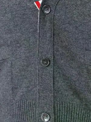 Thom Browne 4-bar Stripe Cashmere Cardigan