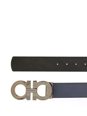 FERRAGAMO Reversible Leather Belt