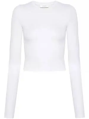 Wardrobe.NYC Crew Neck Stretch-jersey T-shirt