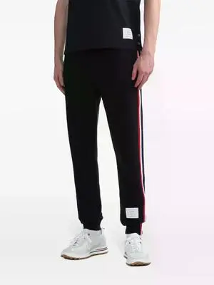 Thom Browne Rwb Stripe Loopback Track Pants