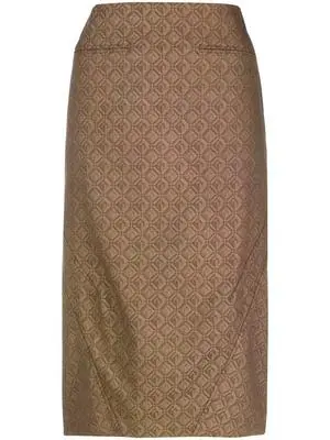 Marine Serre Midi Skirts