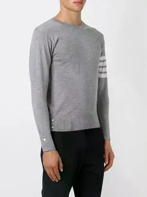Thom Browne 4-bar Jumper - Grey