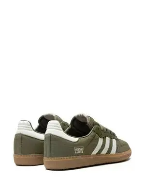 Adidas Samba Reflective Pack Focused Olive Sneakers