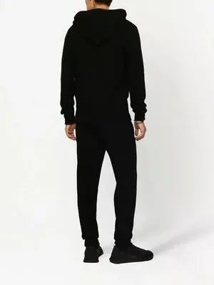 Dolce & Gabbana Wool-cashmere Track Pants - Black