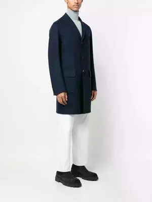 Colombo Notched-collar Single-breasted Coat