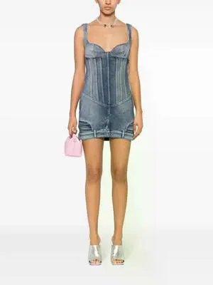 Off-White Upside Down Denim Dress