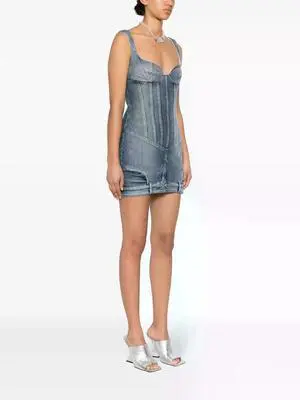Off-White Upside Down Denim Dress