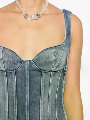 Off-White Upside Down Denim Dress