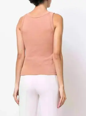 STYLAND Organic Cotton Vest Top - Neutrals