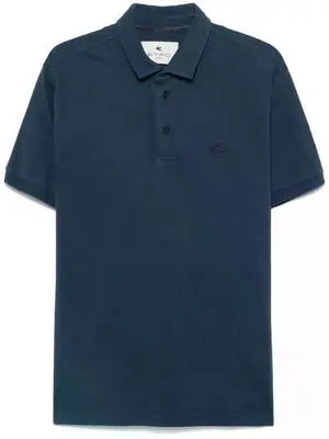 Etro Button Placket Polo Shirt