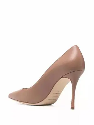 SERGIO ROSSI Pointed-toe Pumps - Neutrals