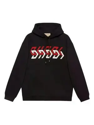 Gucci Mirrored-print Hoodie