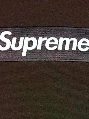Supreme Box Logo Hoodie - Brown